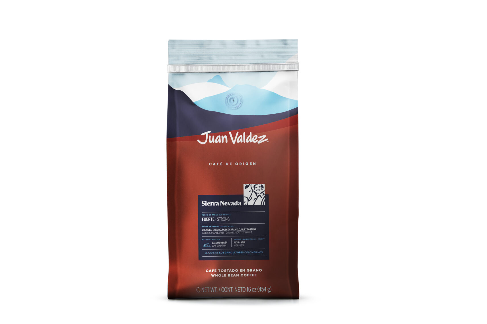 Sierra Nevada Whole Bean Coffee 454G – Juan Valdez
